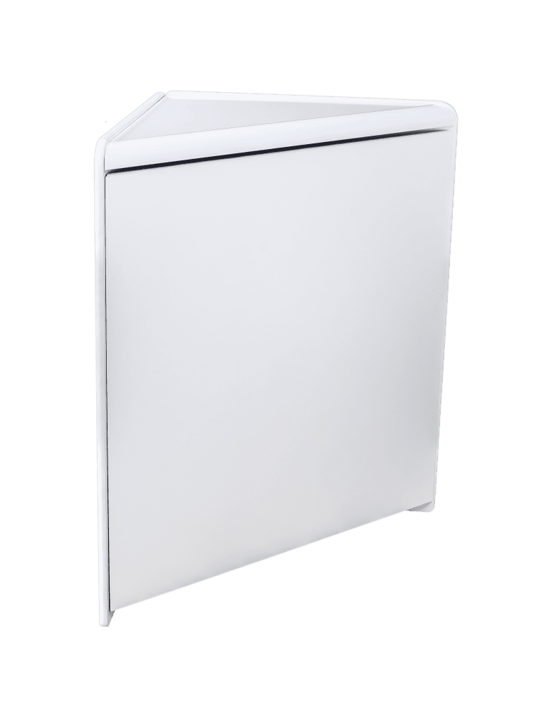 Triangle Counter - White