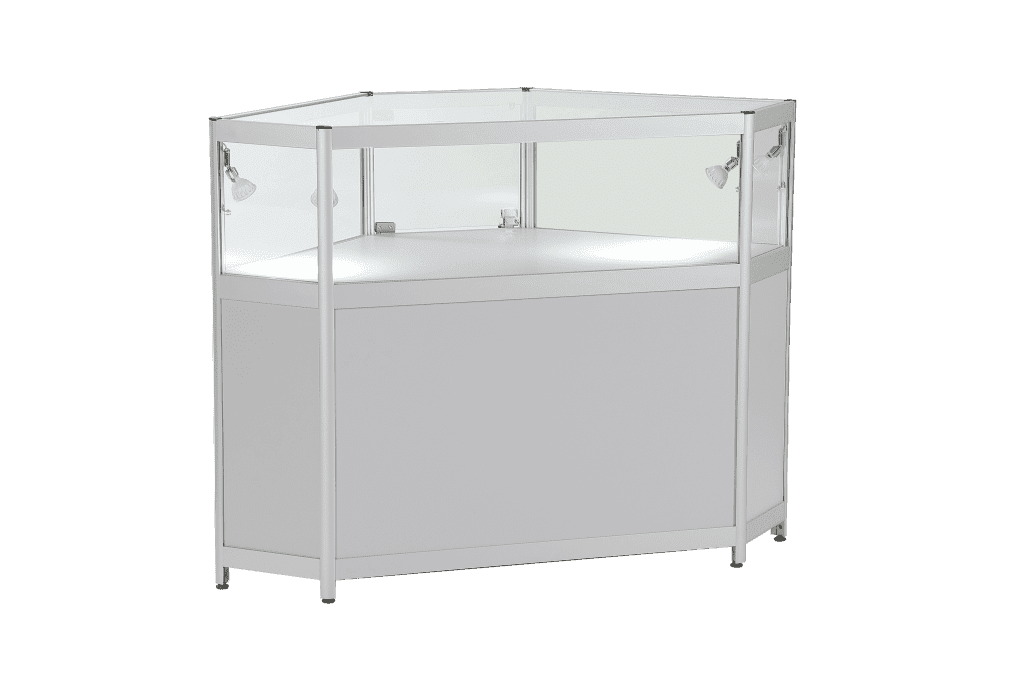 Corner Showcase (600mm Fit)