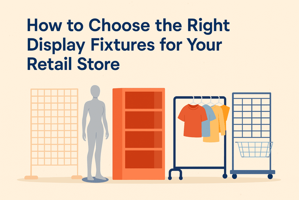 How to Choose the Right Display Fixtures for Your Retail Store