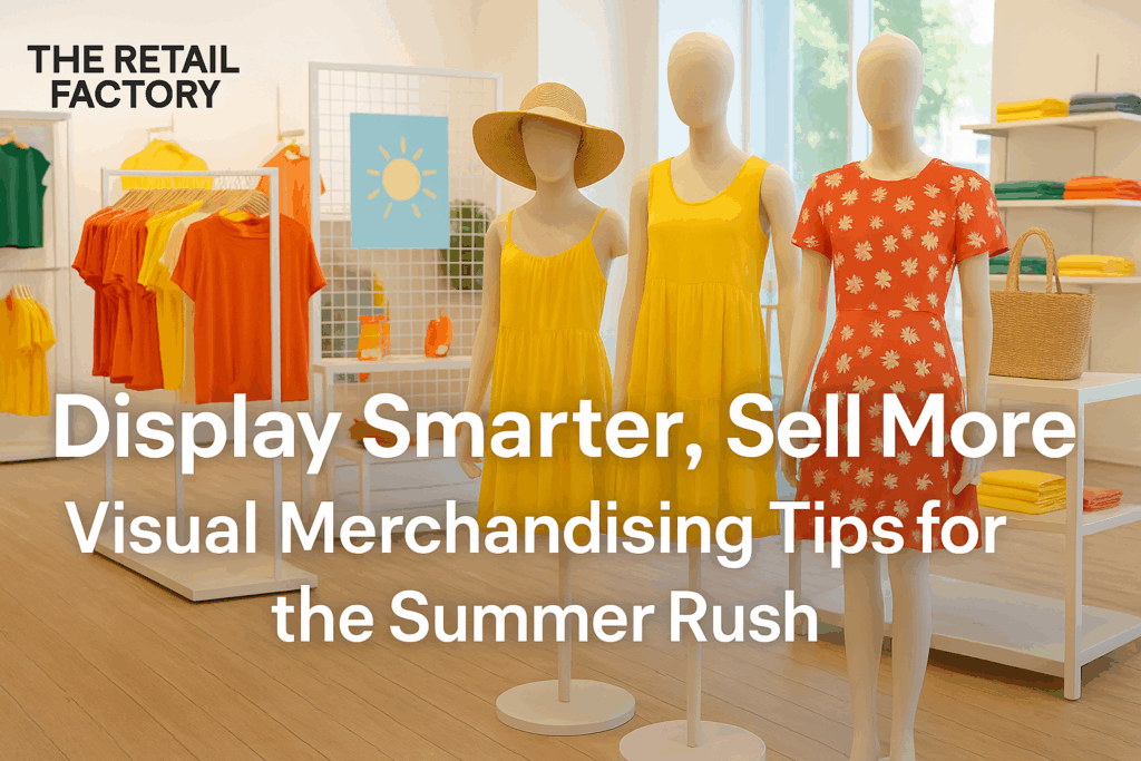 Visual Merchandising Tips for the Summer Rush